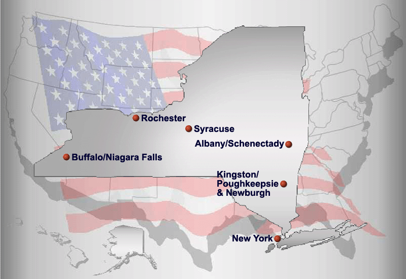 Pro-Unions Web Map of the U.S.